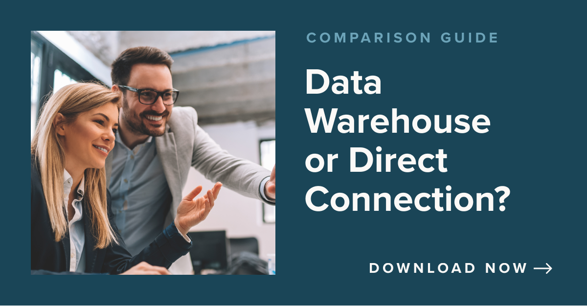 Compare Data Warehouse vs. Direct Connection for Data Analysis - Guide
