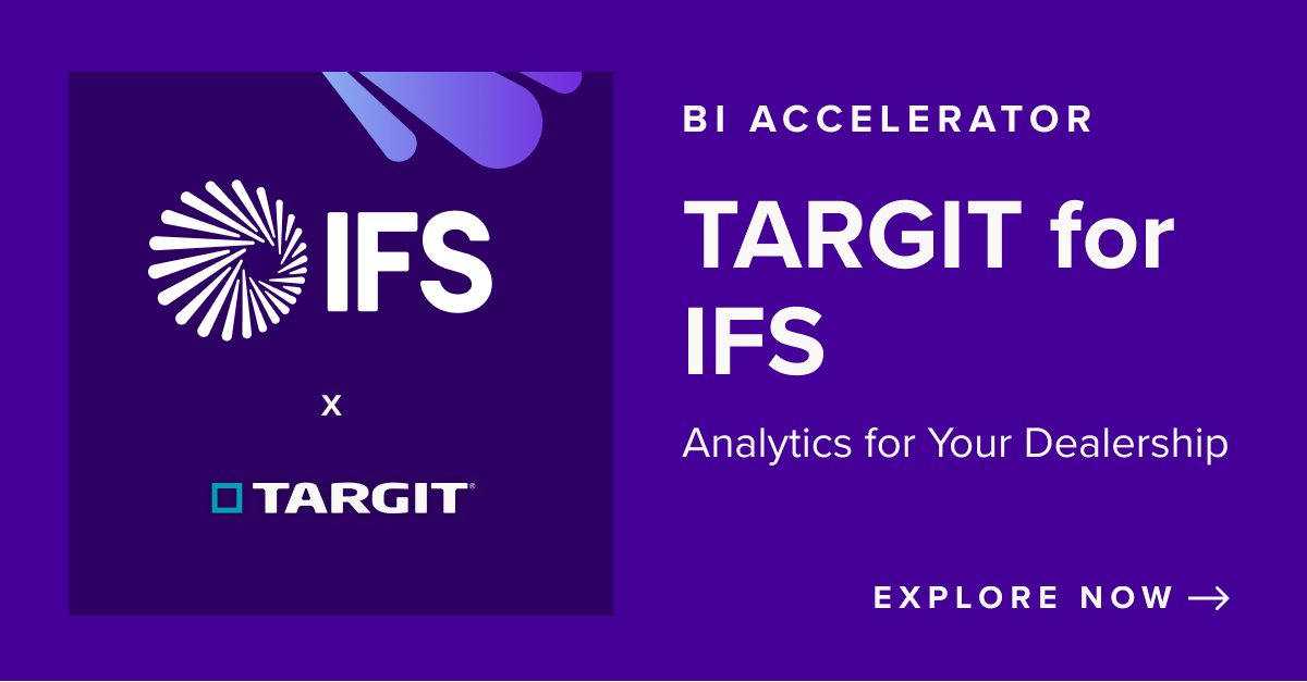 Solutions - TARGIT BI Accelerator for IFS