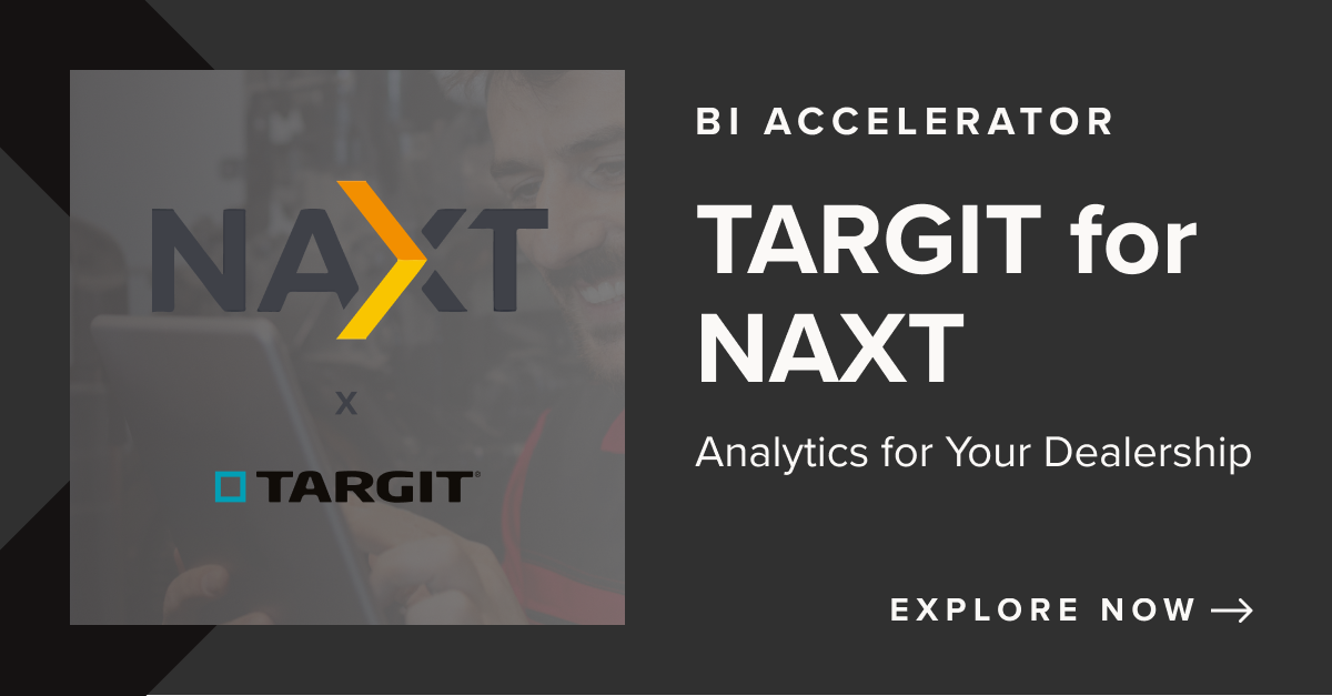 BI Reporting for CAT Dealers - TARGIT For NAXT (MS Dynamics 365)