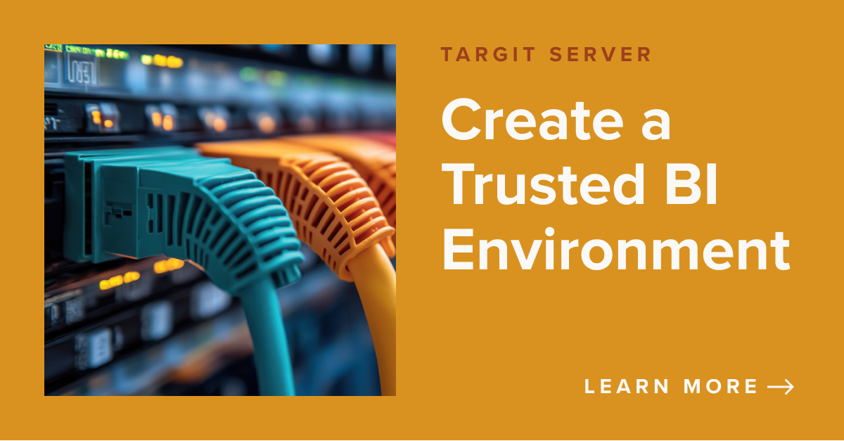 TARGIT Server | Secure Data Access | Flexible BI Solutions