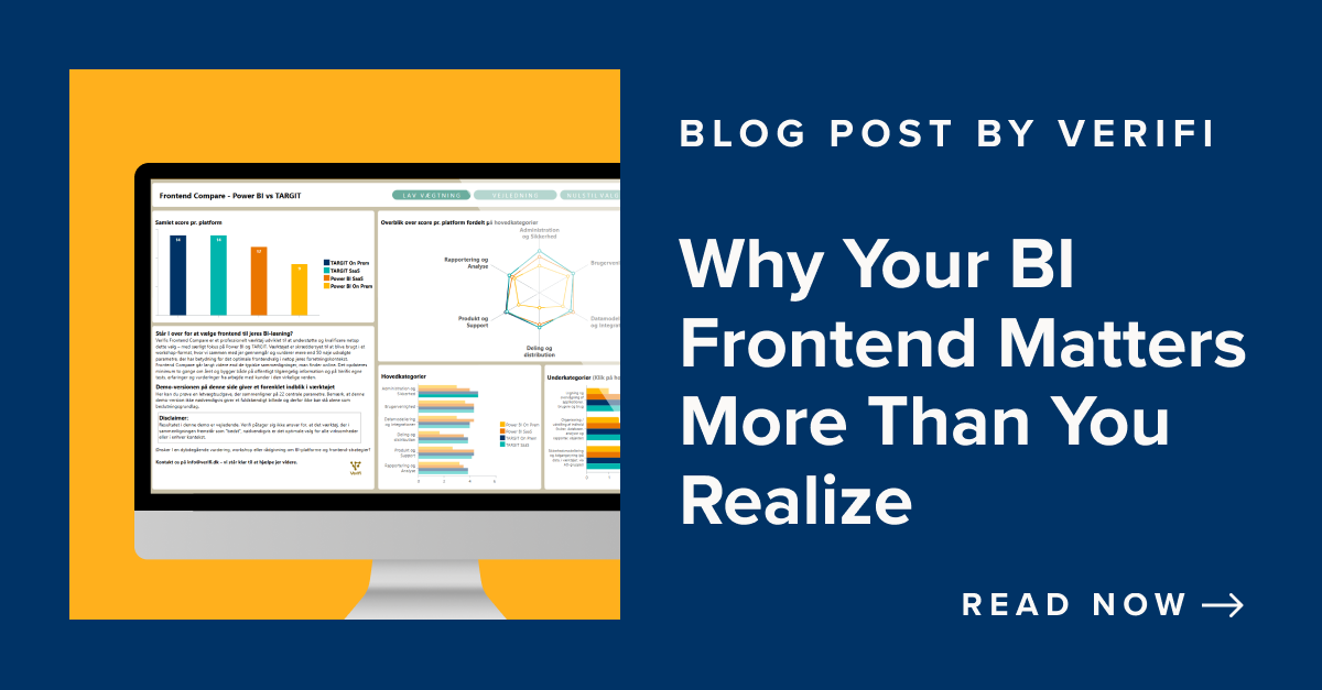 Why Your BI Frontend Matters More Than You Realize