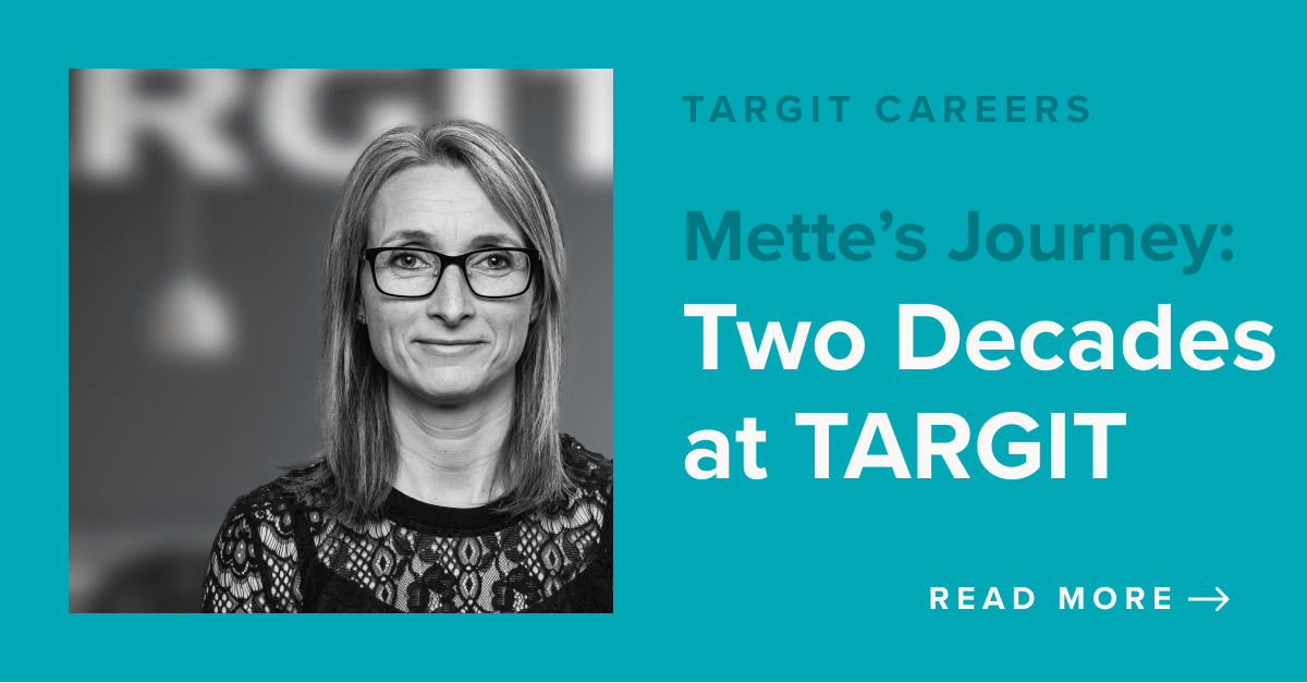 Inside TARGIT Careers: Mette's Journey: Two Decades at TARGIT