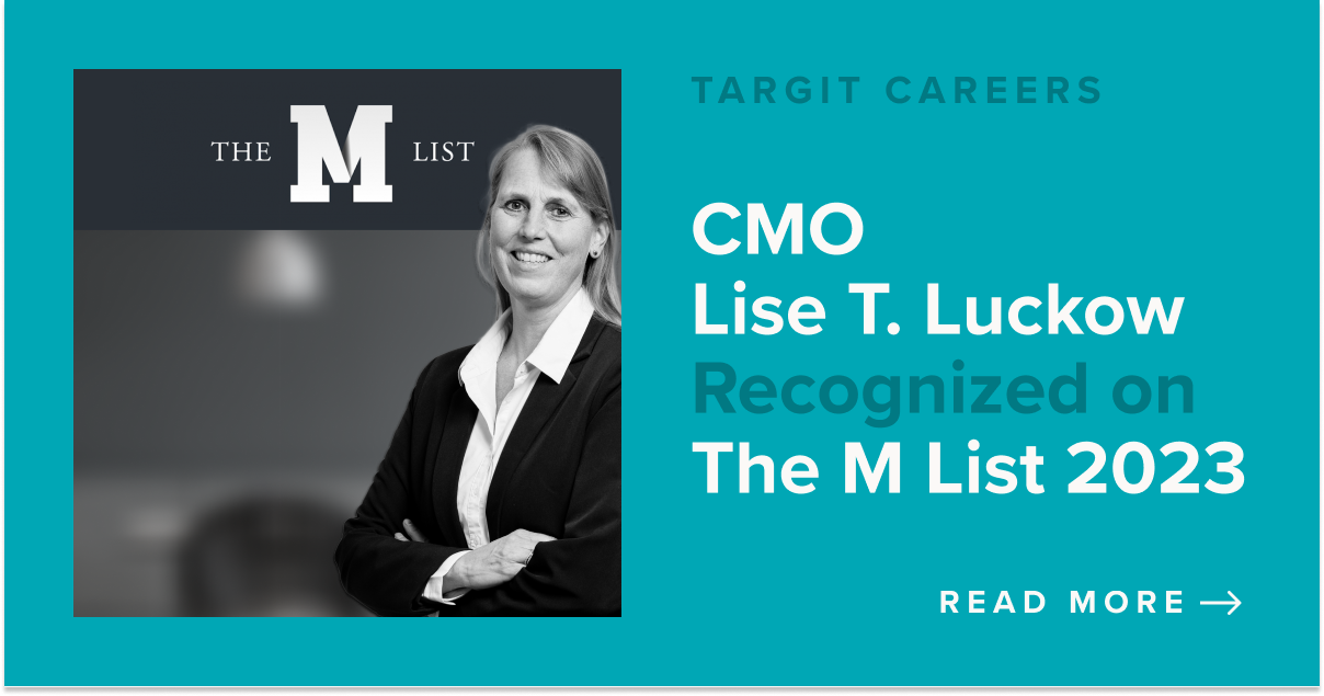 CMO Lise T. Luckow Recognized on The M List 2023