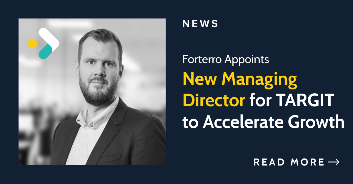 Forterro Appoints New Managing Director for TARGIT to Accelerate Growth