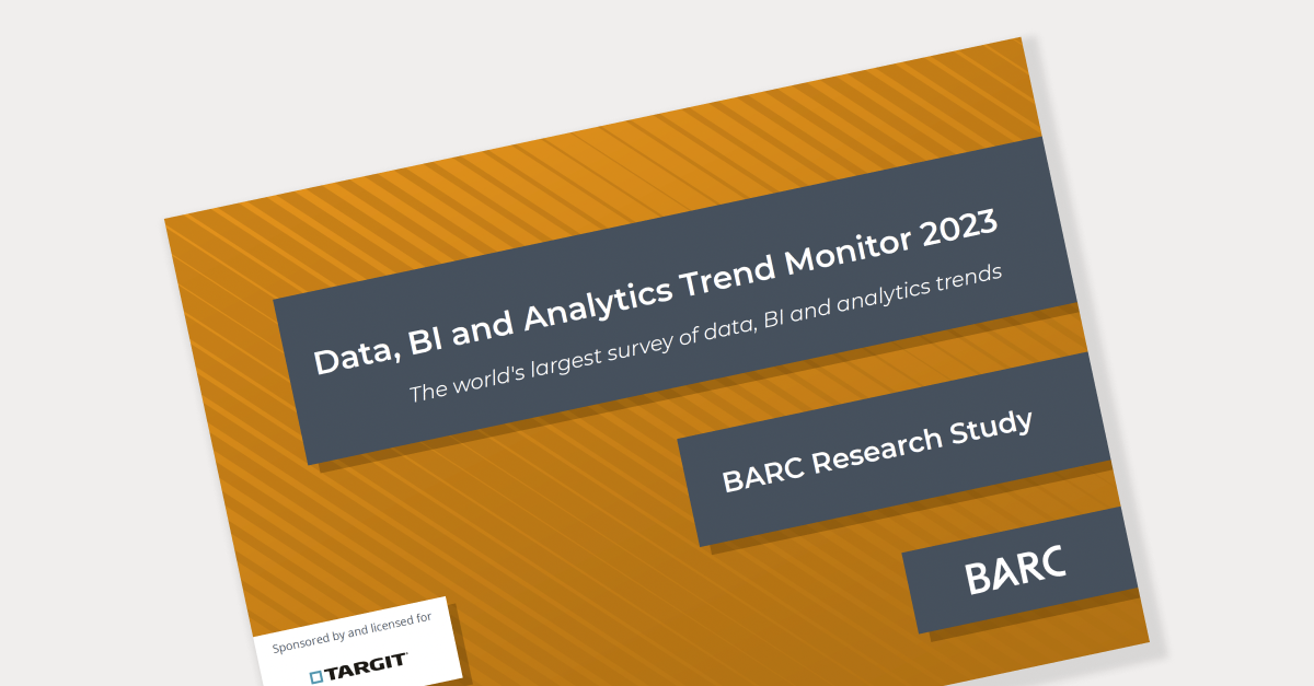 Data, BI & Analytics Trend Monitor 2024 - BARC Report
