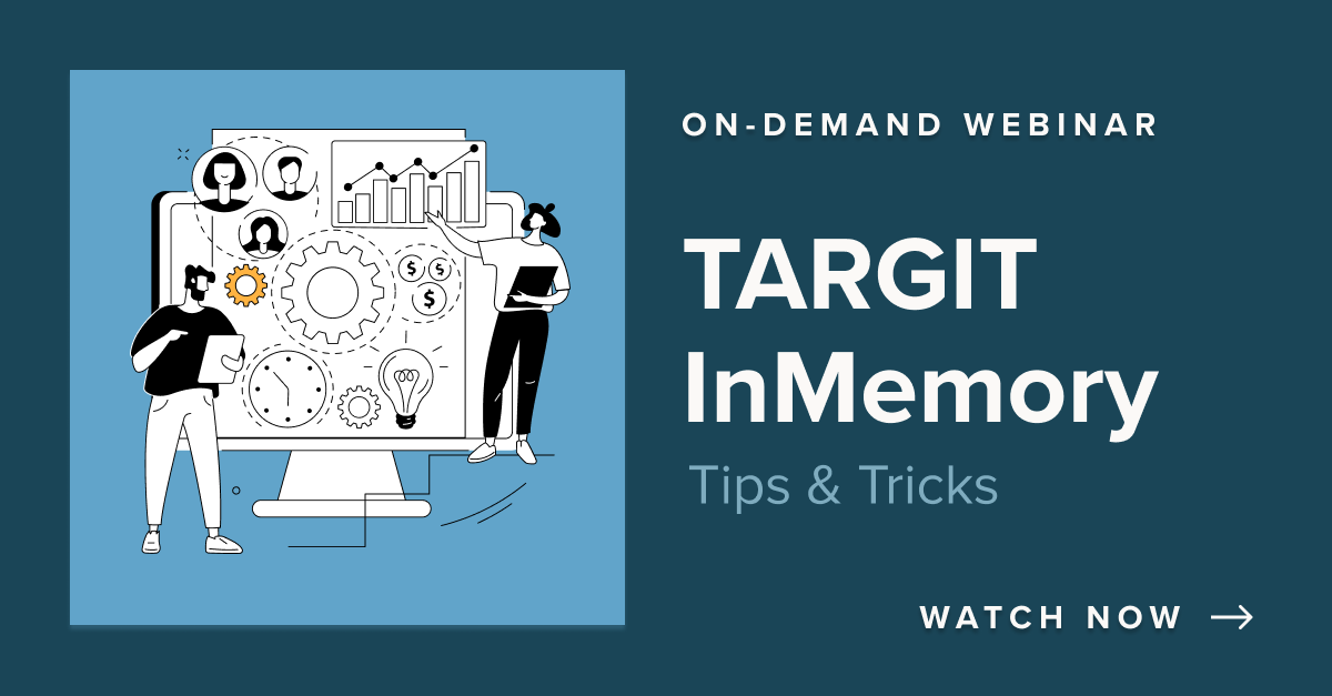 TARGIT InMemory: Tips & Tricks - TARGIT Webinar