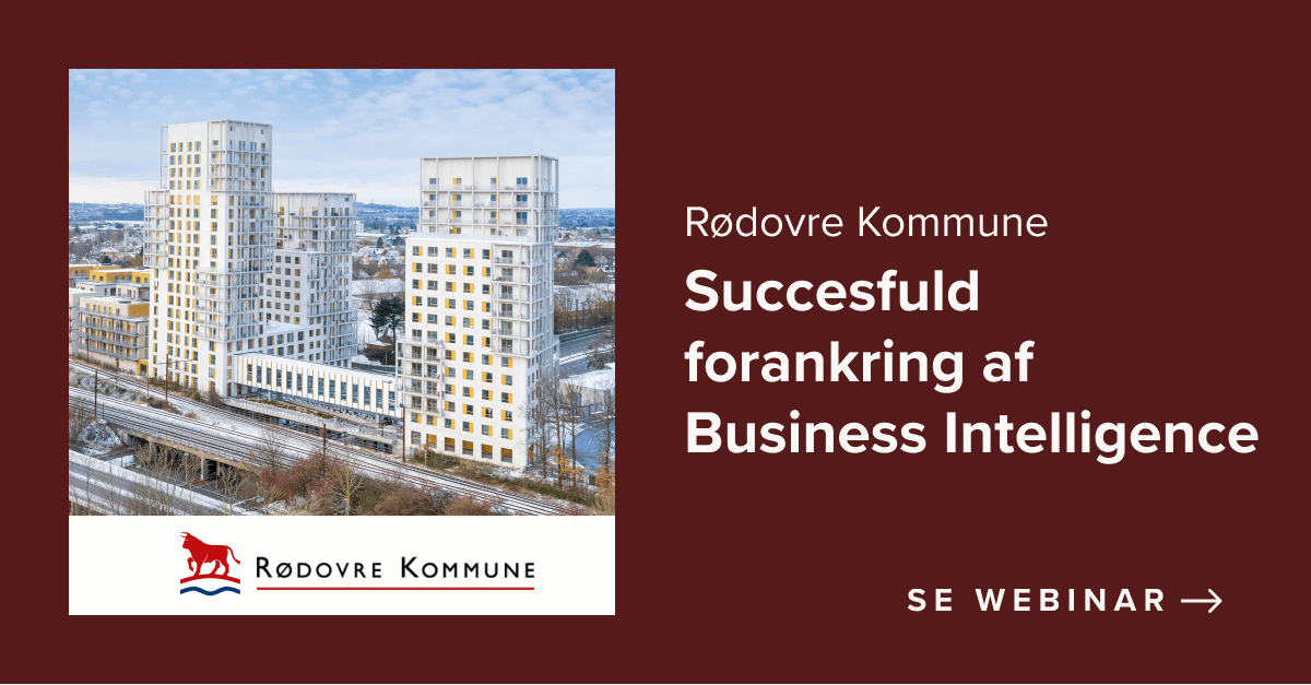 Succesfuld forankring af BI hos Rødovre Kommune - TARGIT Webinar