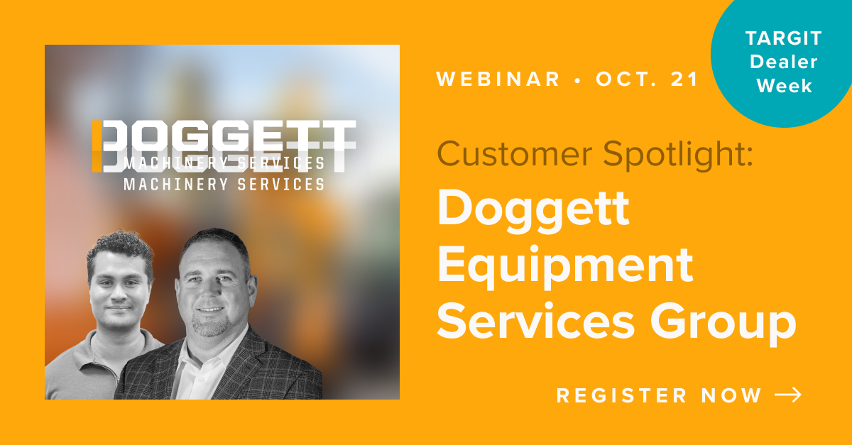 Customer Spotlight: Doggett Equipment Services Group - TARGIT Webinar